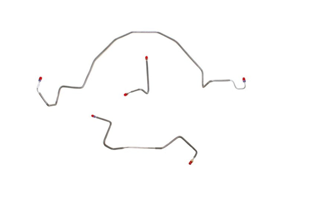 1998-2001 Ford Ranger Front Brake Lines 2WD RWABS Rear Drum Steel TKT9 ...