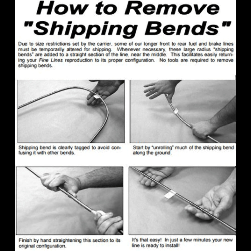 98-03 Chevrolet S10 Intermediate Brake Line Kit ZR2 Stainless Steel TI ...